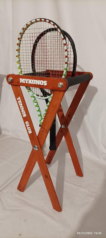 Tennis racket stand -holder "ARIS" - racket.gr